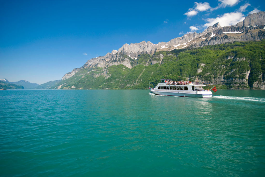 Willkommen an Bord der Schiffsbetrieb Walensee AG
